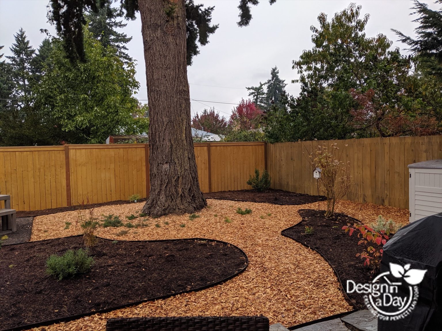 cedar chip paths Archives - Landscape Design In A Day