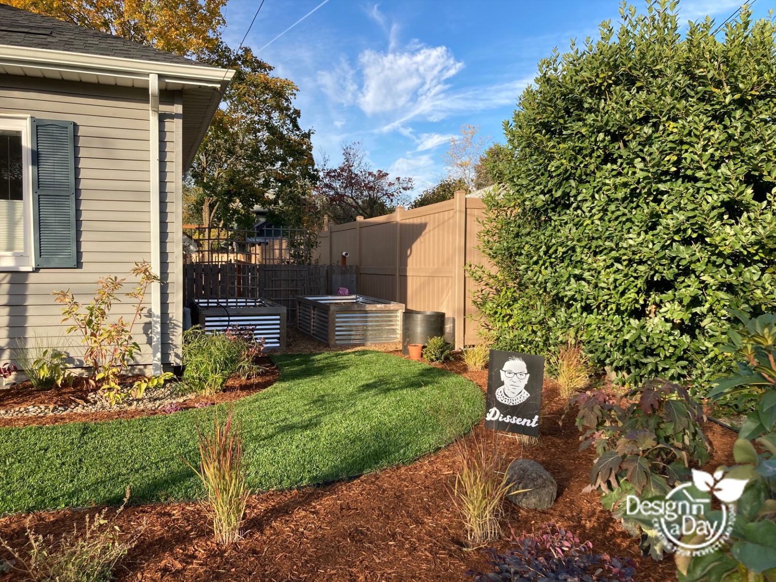 Modern Landscape Design for Kenton Neighborhood Front Yard - Landscape ...